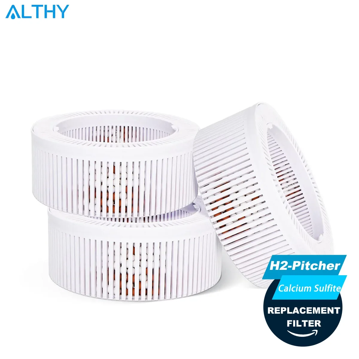 ALTHY H2 Pitcher Filter – pH Balance & Sulfite Cartridge