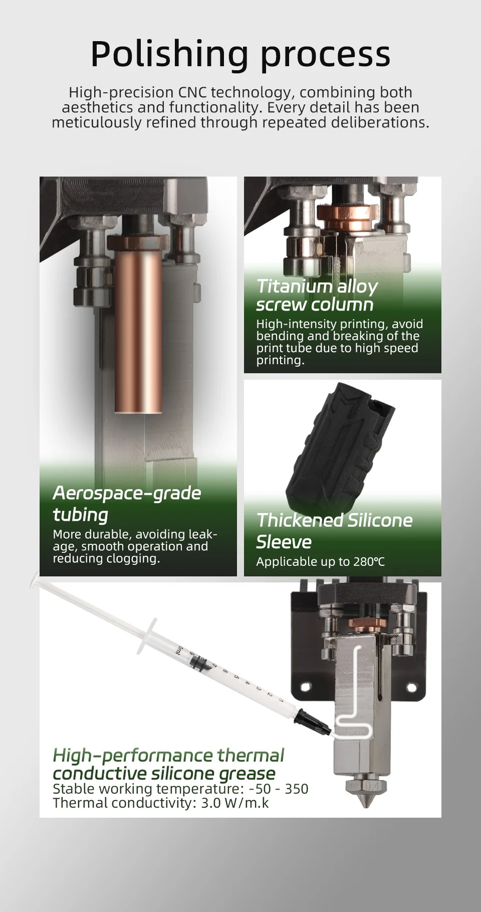 Mellow NF FluxHeat Hotend For Upgrade Bambu Lab P1P P1S TZ Hotend Voron ...