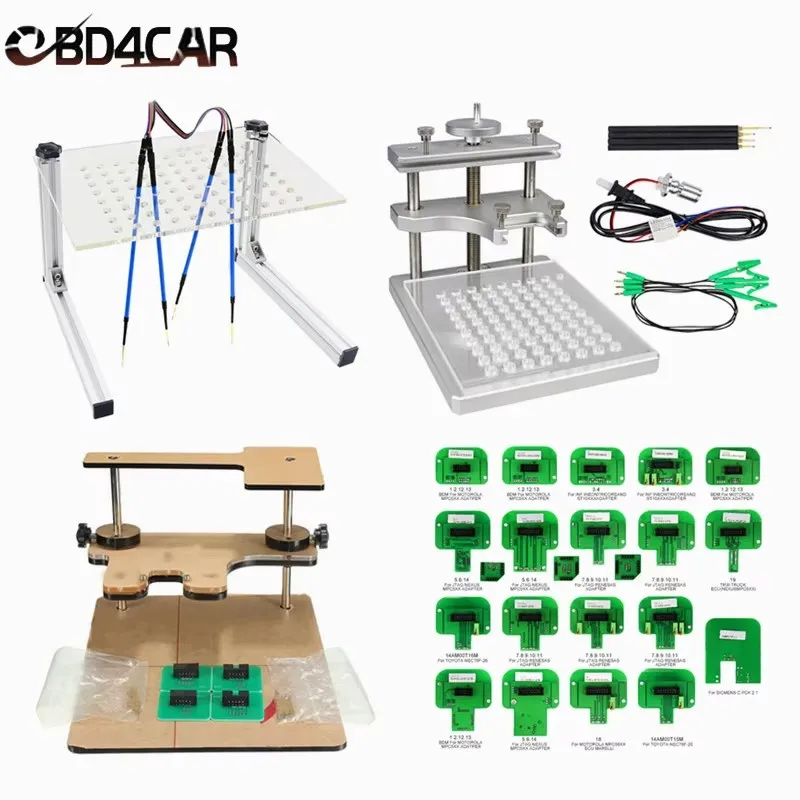 Metal LED BDM FRAME Stalinless Steel With 4 Probe Pen 22pcs BDM ...