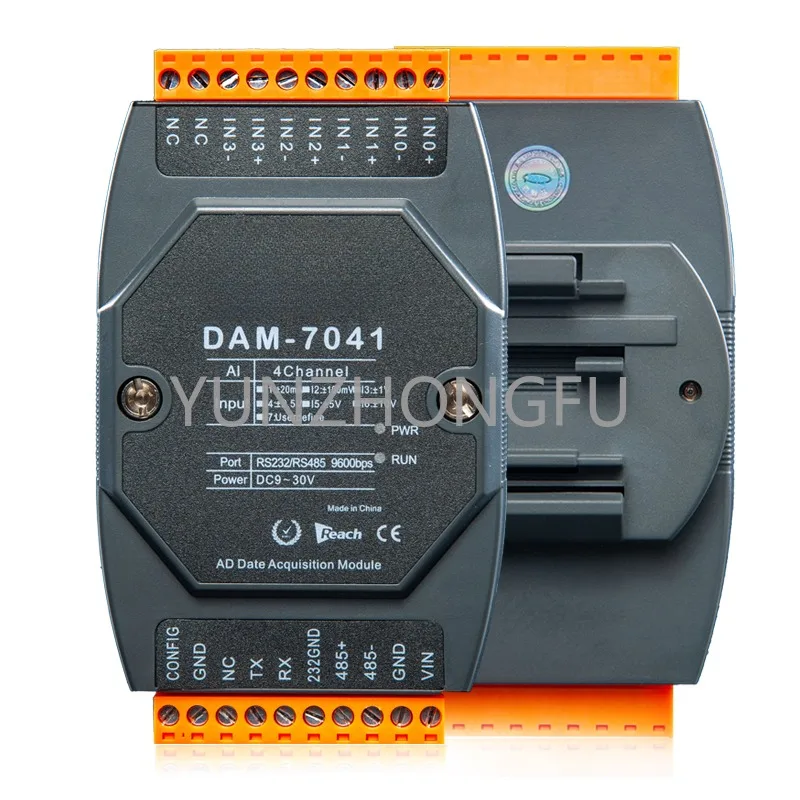DAM-7041-4-channel-intelligent-analog-input-data-acquisition-module ...