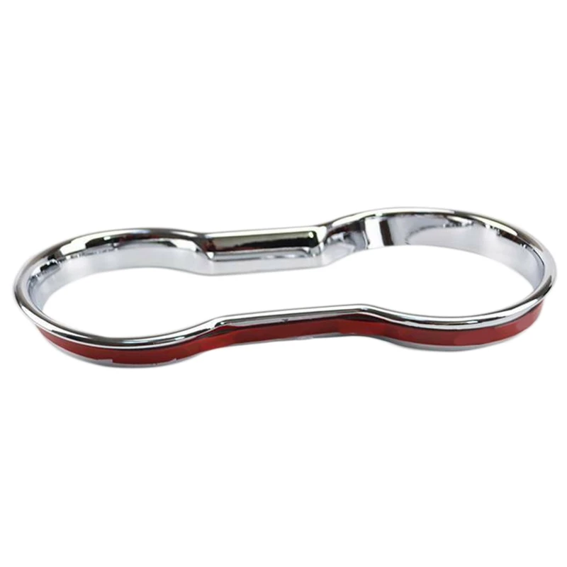 Car-Chrome-Cup-Drink-Holder-Cover-Trim-Center-Console-Panel-Frame-for ...