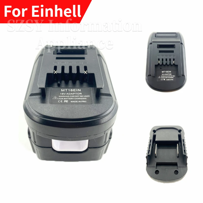 MT18EIN Battery Converter Adapter Charger For Makita 18V Li ion battery ...
