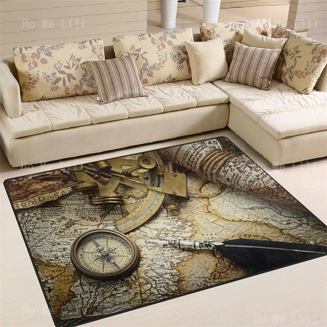 Steampunk Compass Map