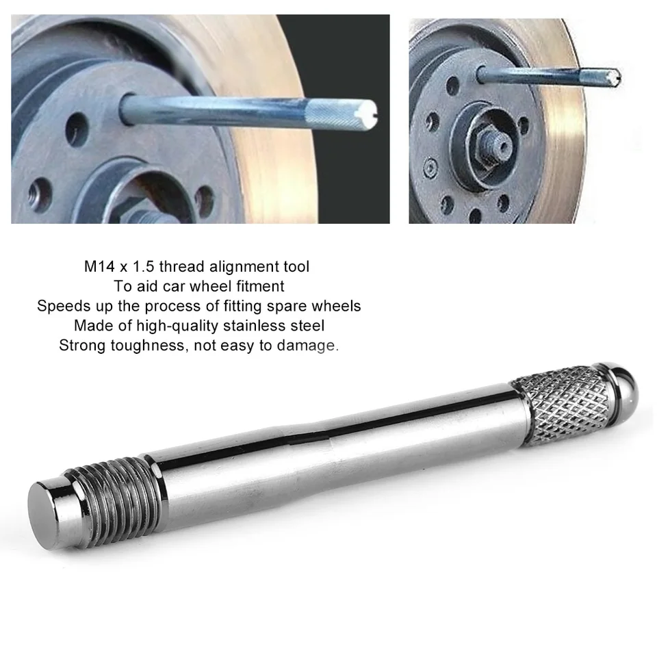 Wheel Brace For Car Wheel Hanger Alignment Pin Guide Tool, Stainless ...