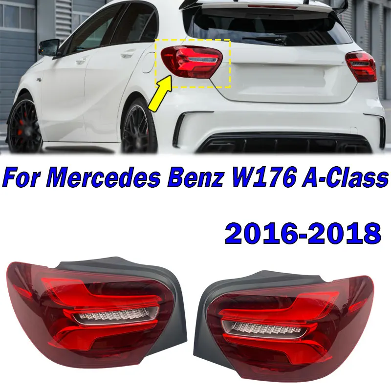 For Mercedes Benz W176 A-Class A200 A260 2016 2017 2018 Car Rear Tail ...