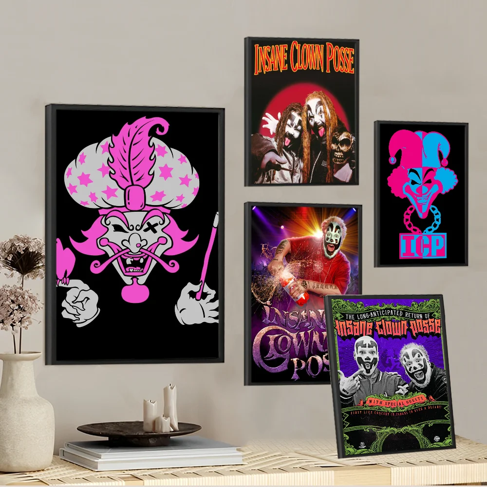 insane-clown-posse-band-DIY-Sticky-Poster-Fancy-Wall-Sticker-for-Living ...