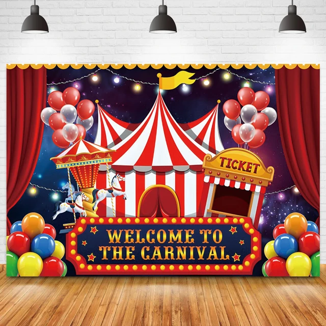 Circus Stage Backdrop