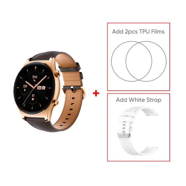 HONOR Watch GS 3 Global Version 3D-Curved Glass SmartWatch GS3 1.43 ...