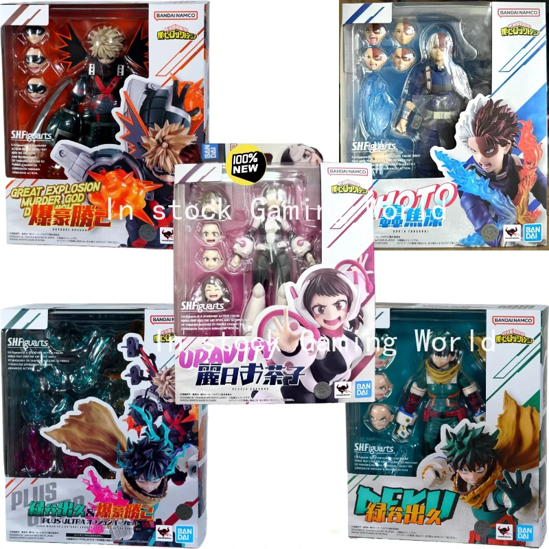 In Stock Bandai S.H.Figuarts SHF My Hero Academia Deku Anime Action ...