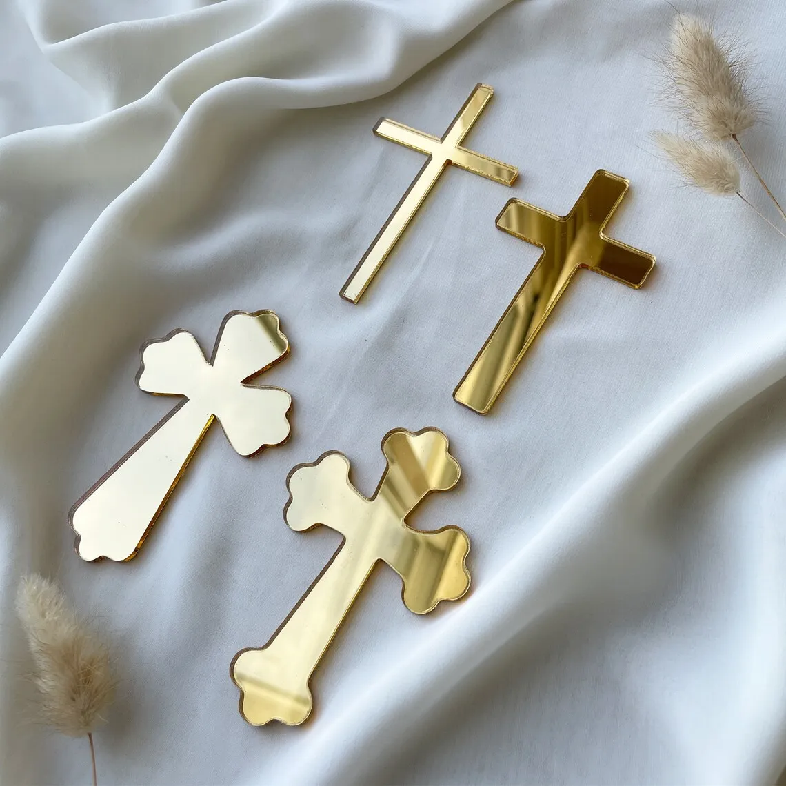 Cross Cake Toppers