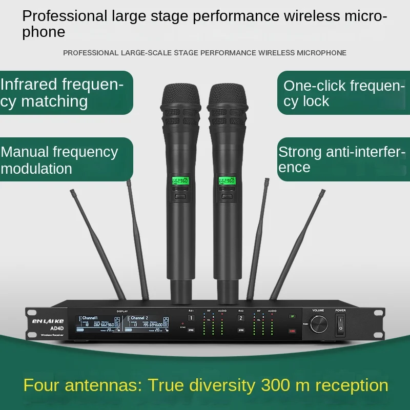 AD4D-professional-wireless-microphone-one-to-two-true-diversity-U ...