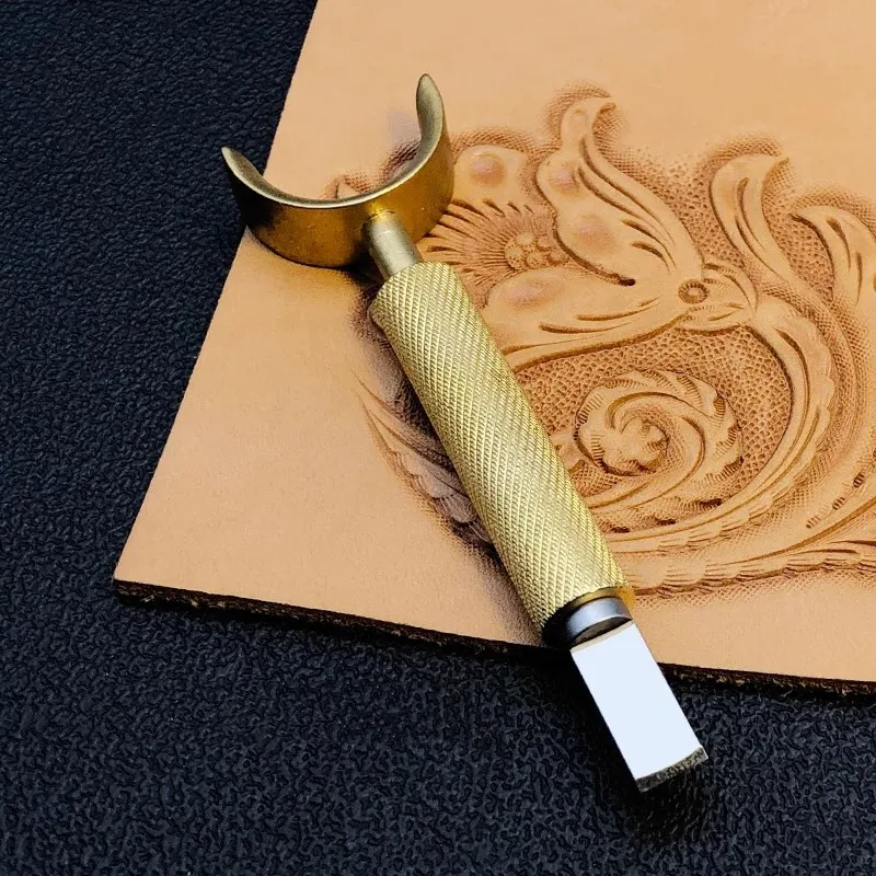Professional Leather Rotary Carving Knife Pure Copper Height Adjustable ...