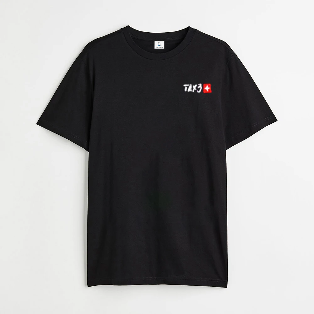 Boutique-Retro-Hip-Hop-Solid-Color-Summer-Tax3-100-Cotton-T-Shirt-Men-s ...