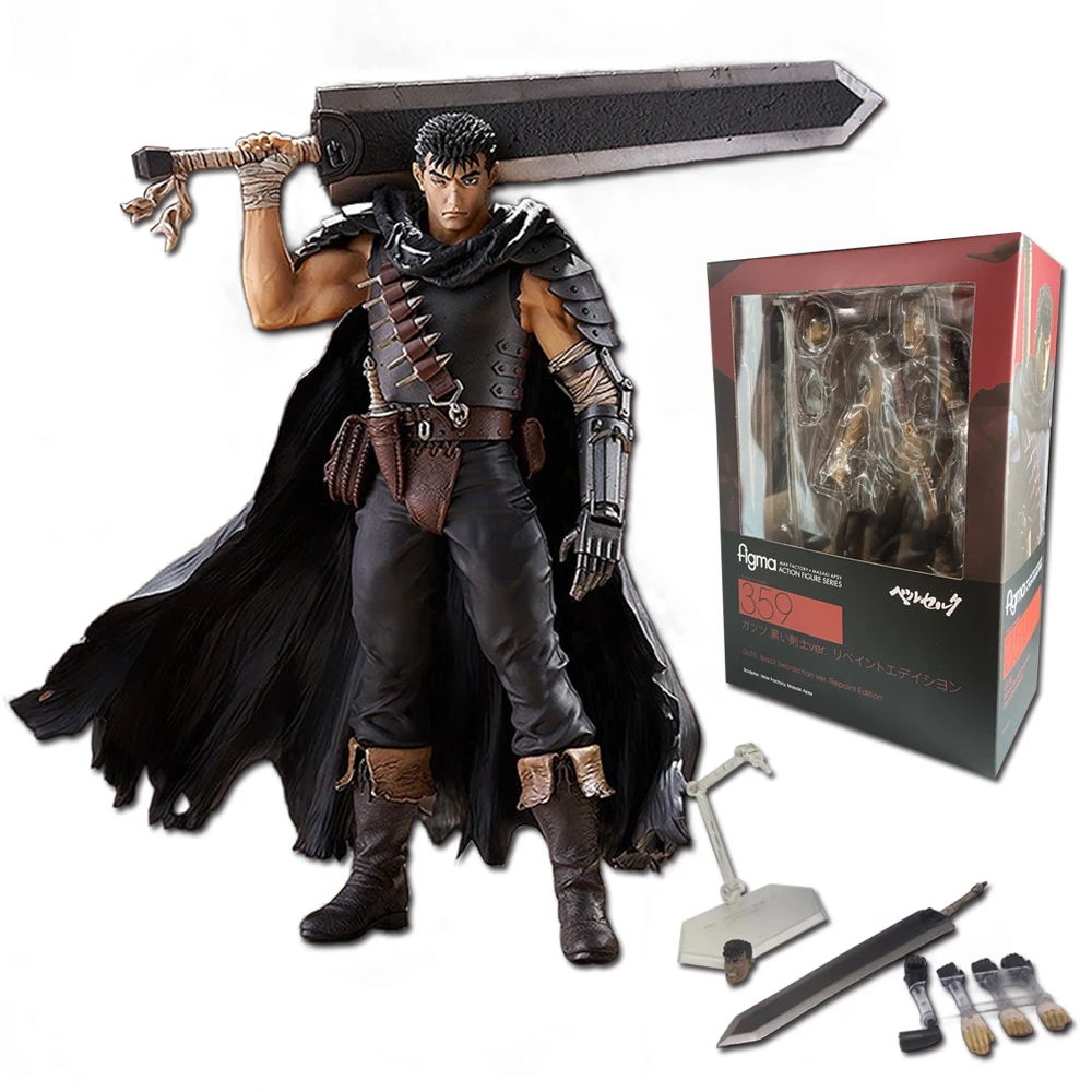 Anime-BESERK-Guts-Figma-359-Figures-Ornaments-Movable-Collection ...