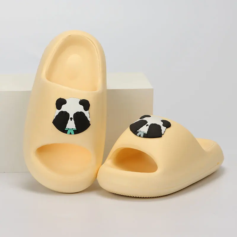 Zapatillas-de-Panda-para-mujer-Chanclas-de-playa-antideslizantes-con ...