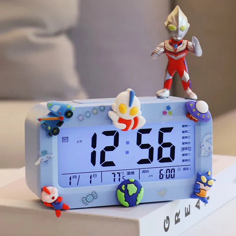 Reloj despertador electrónico de escritorio con carga USB para ...