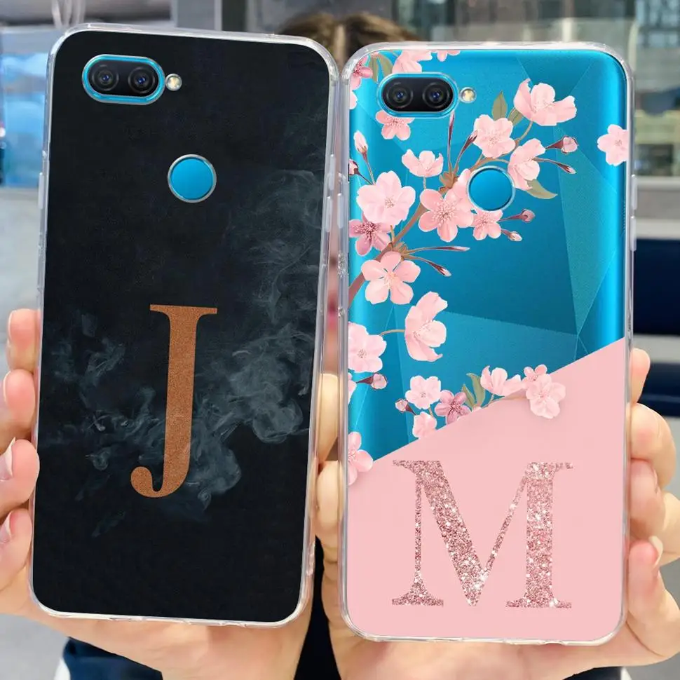 For-Oppo-A12-4G-Casing-CPH2083-CPH2077-Cover-Fashion-Letter-Shockproof ...