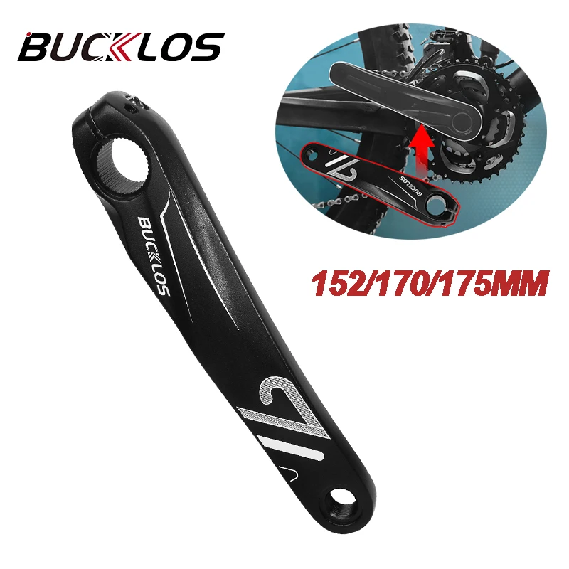 BUCKLOS-152-170-175MM-Horizontal-Square-Diamond-Spline-Hole-Bike-Crank ...