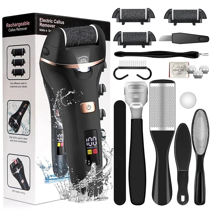 Waterproof-Charged-Electric-Foot-File-for-Heels-Grinding-Pedicure-Tools ...