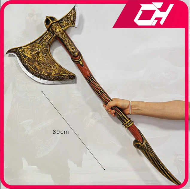 Pl-stico-Ragnarok-Axe-Espadas-Modelo-para-Cosplay-God-of-War-Arma ...