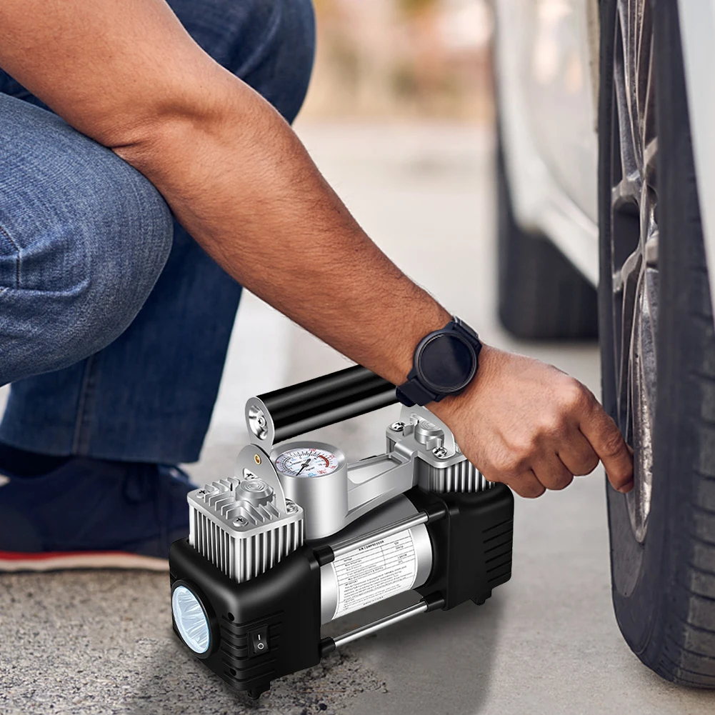 12V-Heavy-Duty-Portable-Air-Compressor-150PSI-Car-Truck-Air-Compressor ...