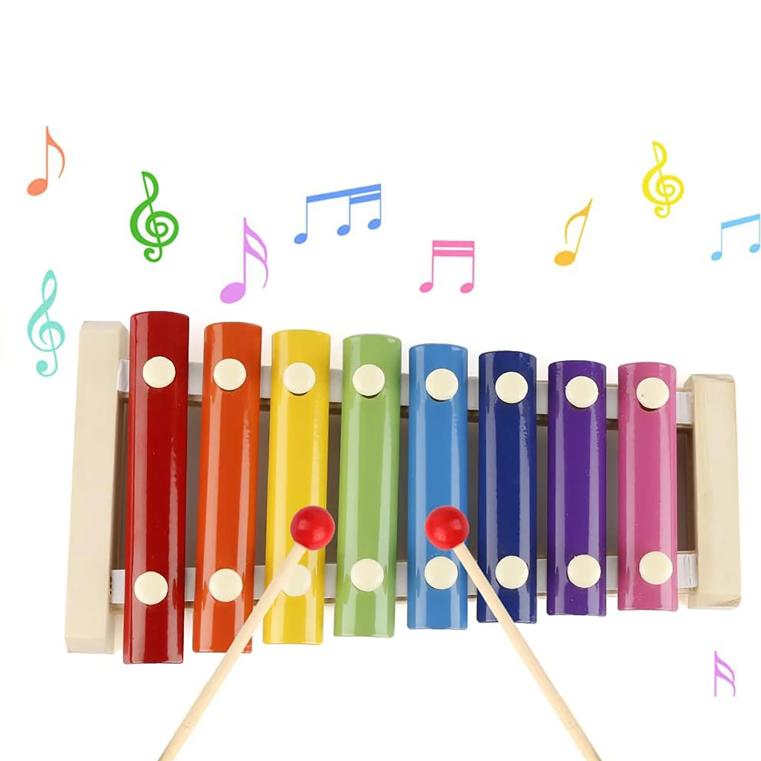 Wooden-Eight-tone-Qin-Hand-Tapping-Qin-Baby-Percussion-Instrument ...