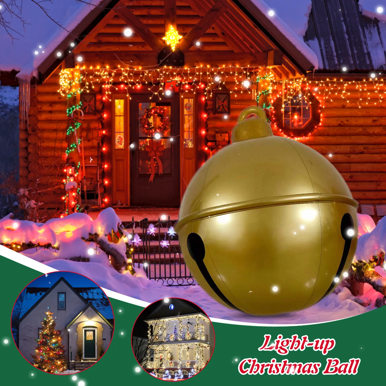 60CM-Outdoor-Christmas-Inflatable-Decorated-Ball-PVC-Giant-Big-Balls ...
