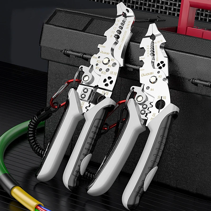 Wire-Stripping-Multifunctional-Pliers-For-Cable-Cut-Crimp-Bending-Wire ...