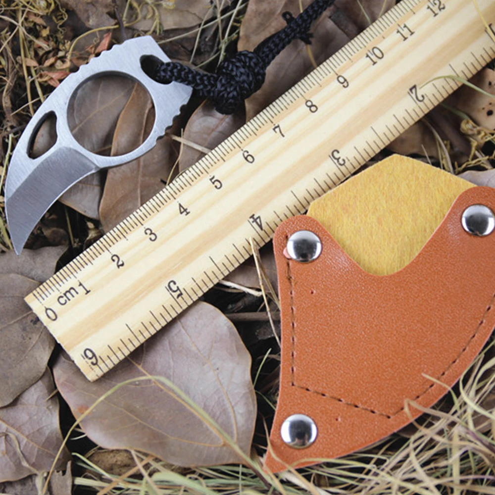 Kültéri Edc Életmentő Berendezés Mini Kés Mc Karom Kemping Nyitott ...