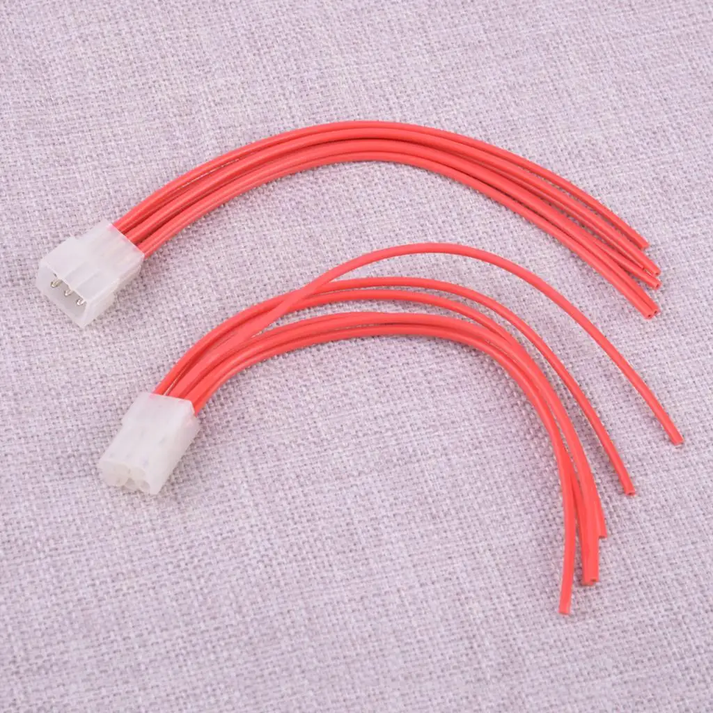 1 Pair 6-Pin Female & Male Connector Harness Plugs Fit for Fisher ...