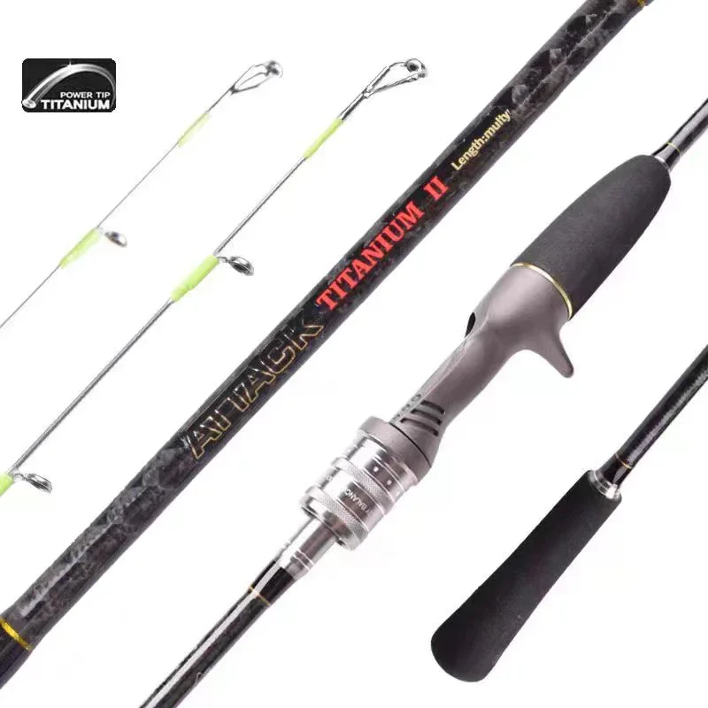 Mavllos EDITION Titanium Tip Squid Fishing Casting Rod 60-80g/80-120g ...