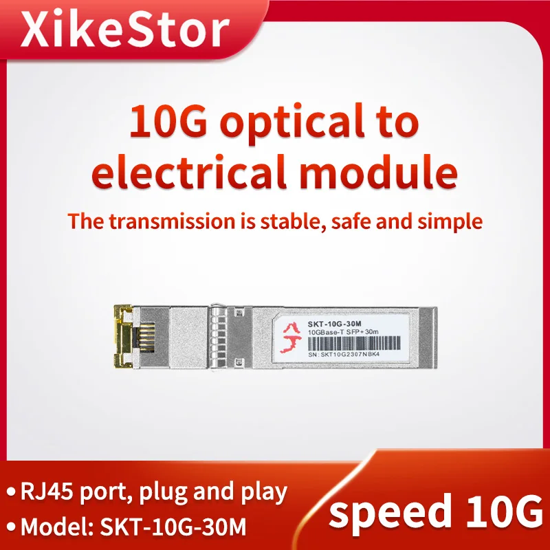 Xikestor-10G-Sfp-Naar-Rj45-Module-Optische-Poort-Draaien-Naar-Rj45 ...