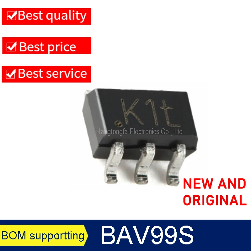 BAV99S Marking K1t SOT-363 100V 200mA BAV99 SOT23 A7W SMD Triode NEW ...