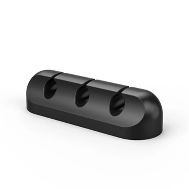 Cable Organizer Silicone Support Micro USB Type-C Cable Desk Organizer ...