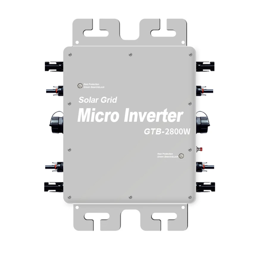2000W 2400W 2800W Solar Micro Inverter Waterproof IP65 DC To 120V/230V ...