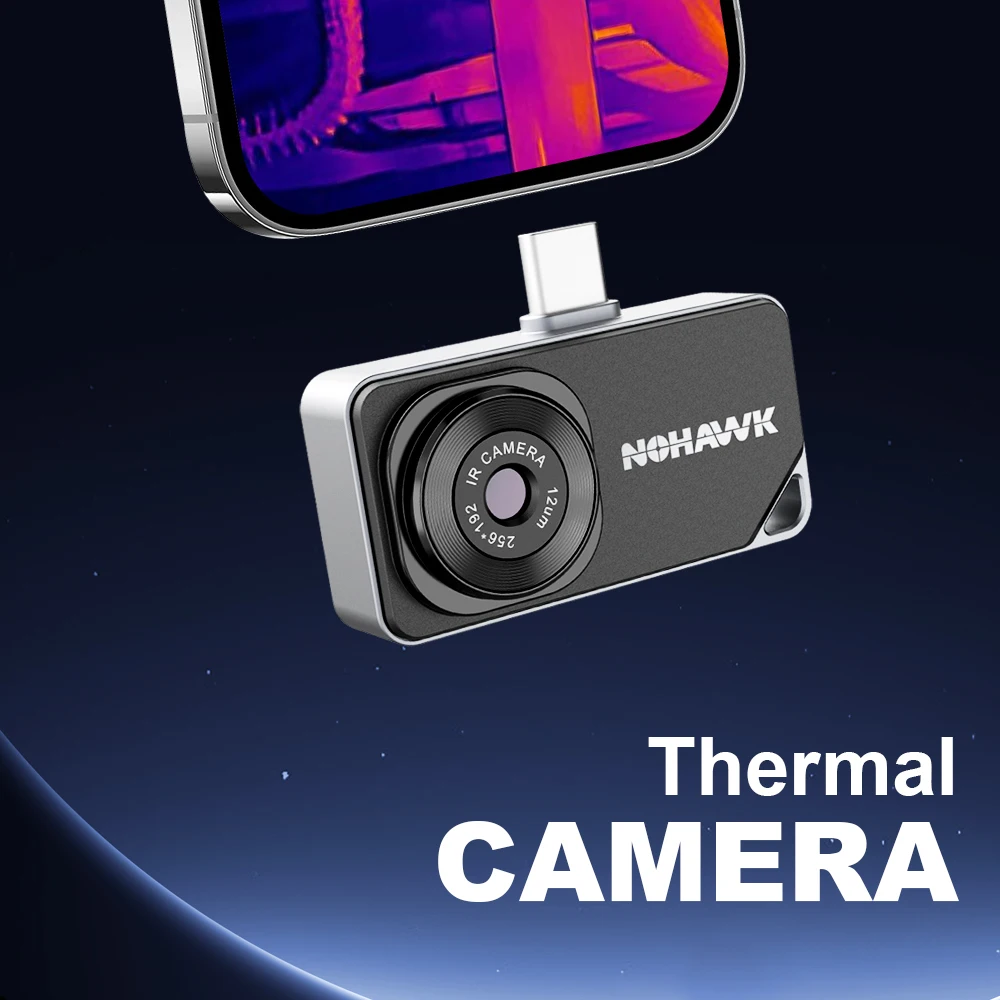 Nohawk IR Thermal Imager 256x192 Super Resolution Thermal Imaging ...