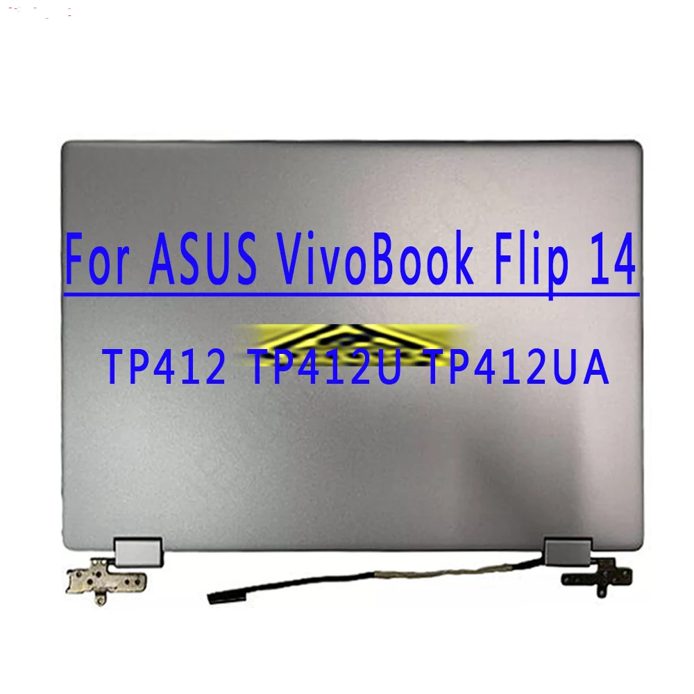 터치 보드가 있는 터치 스크린 상단 부품, ASUS VivoBook Flip 14 TP412 TP412U TP412UA ...