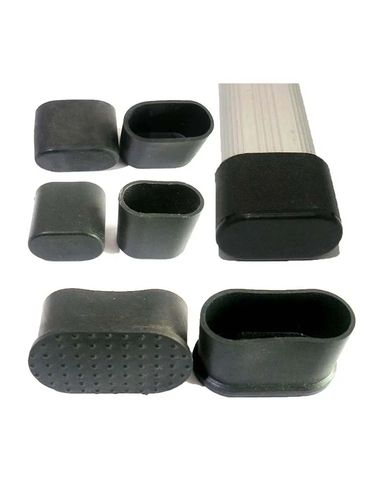 4 10pc Oval Rubber Chair Leg Caps Insert Plug End Cap Furniture Pipe Hole Plugs Socks Table Foot Floor Protector Home Decoration AliExpress