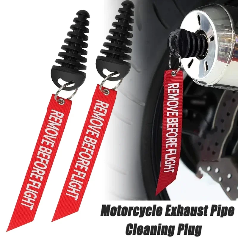 Motorcycle-Exhaust-Pipe-Plug-Rubber-Muffler-Cleaning-Plug-Motocross ...