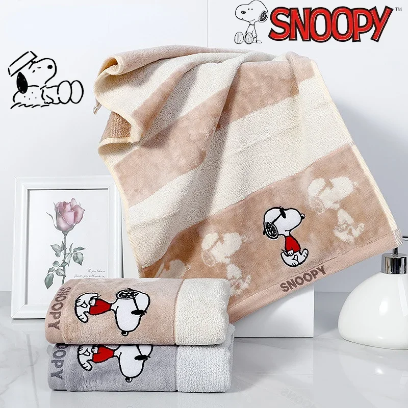 Snoopy-Handtuch-Cartoon-Animation-Baumwolle-dickes-Gesicht-Handtuch ...