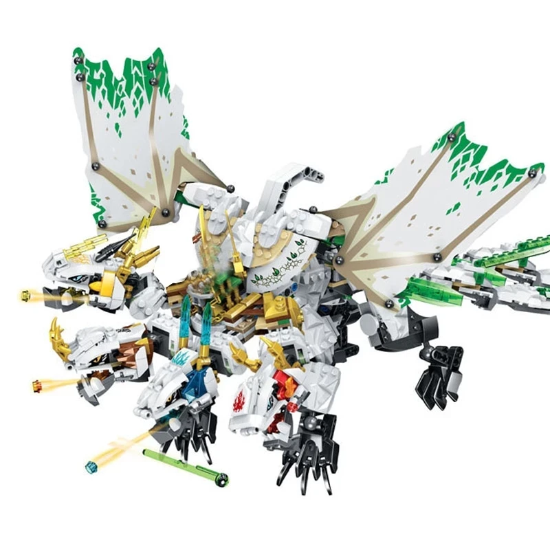 Four-headed-dragon-Ninja-The-Ultra-Dragon-Flying-Mecha-Dragon ...