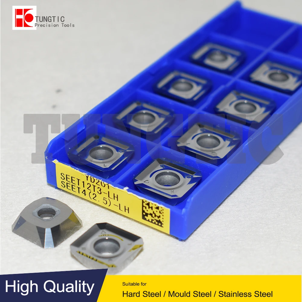 SEET12T3-LH-YD201-Milling-Cutter-CNC-Tool-Insert-Lathe-Machining-Tools-Lathe-Cutting-Tool-Metal ...
