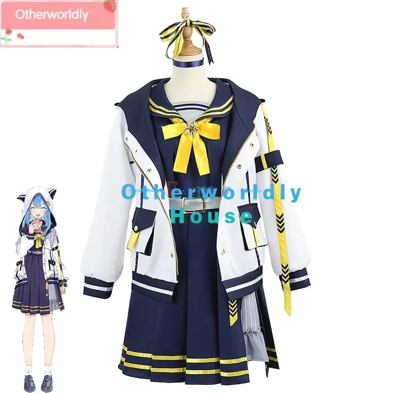 Vtuber-Hoshimachi-Suisei-Cosplay-Costumes-Cut-Jk-Suit-Coat-Dress ...