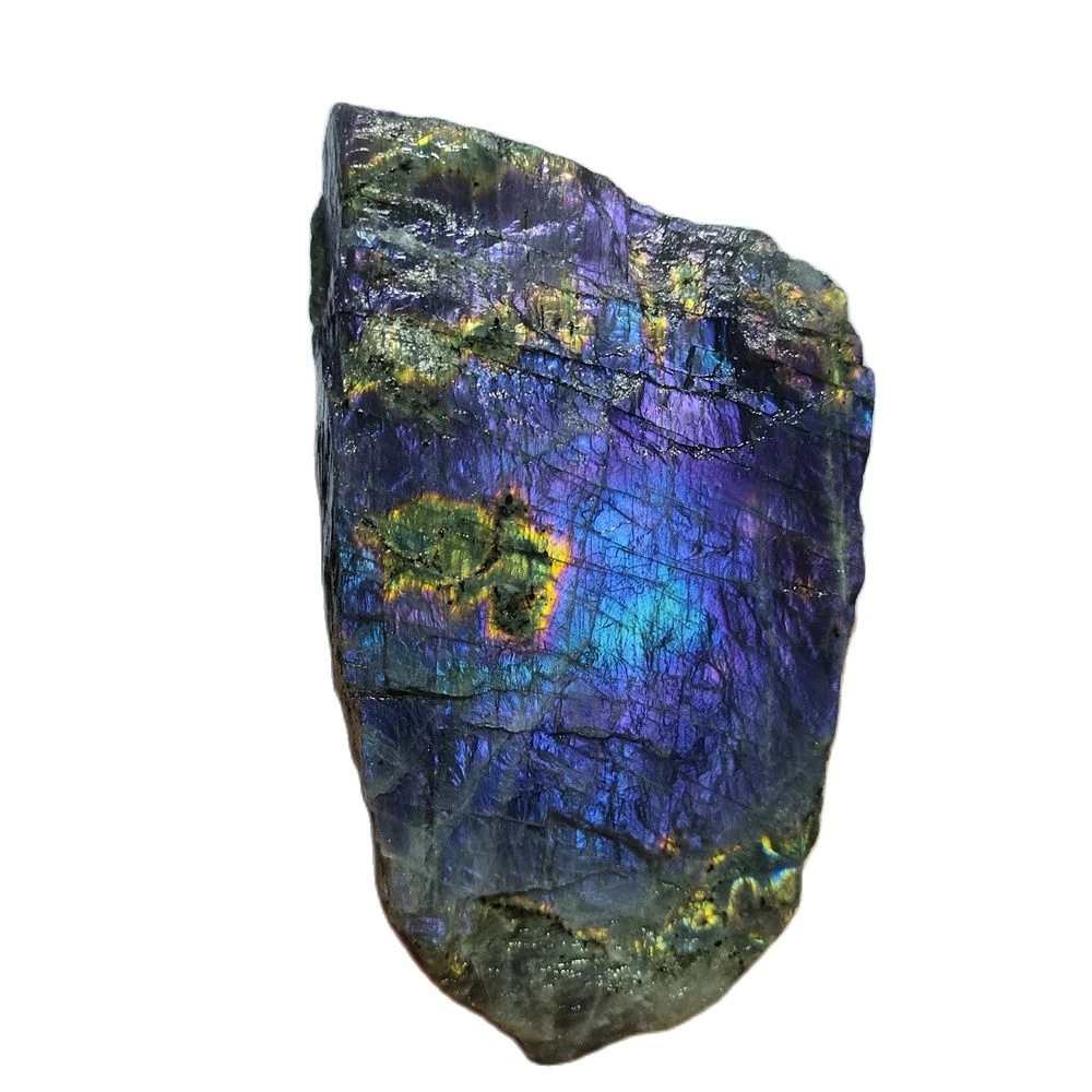 Natural Raw Gem Labradorite Colorful Stone Specimen Crystal Original ...