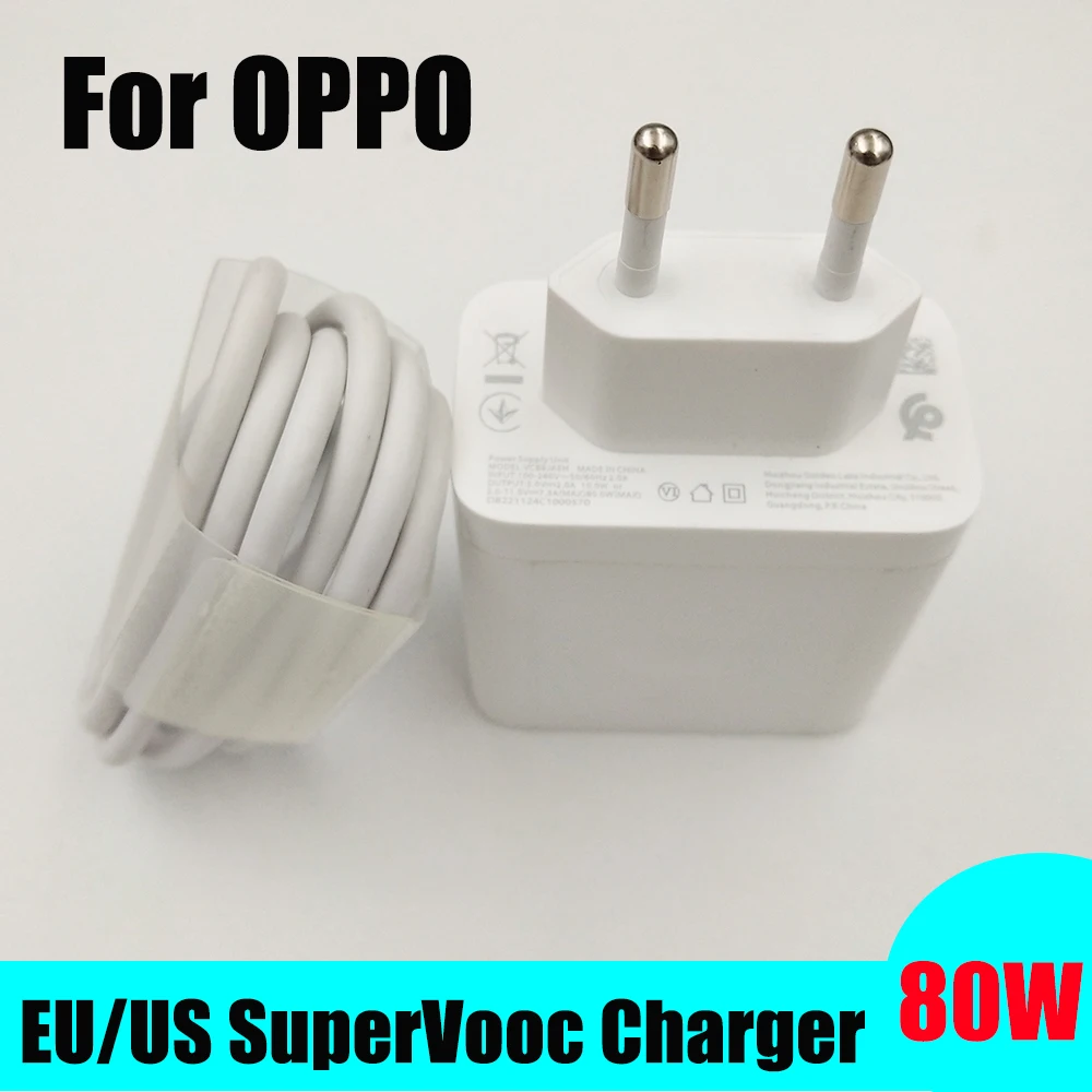 Original OPPO Find N5 X8 X7 Pro 80W SuperVOOC EU US Charger Fast ...