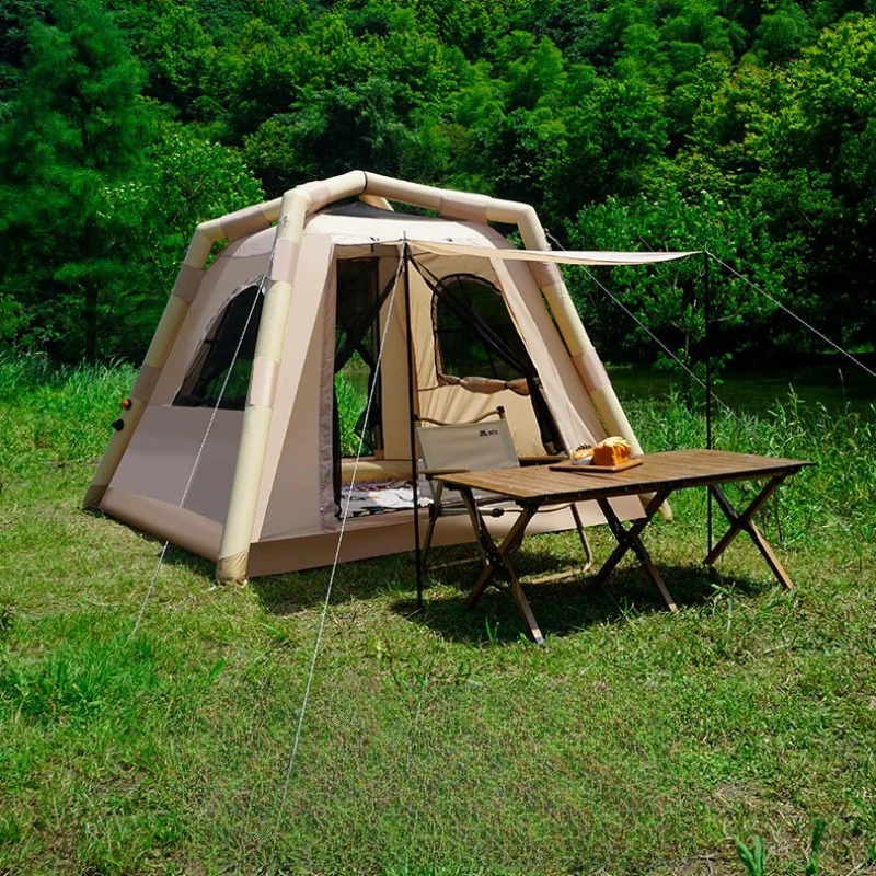 Camping Tents Automatic Inflatable Tent 3 5 Person Self Inflating ...
