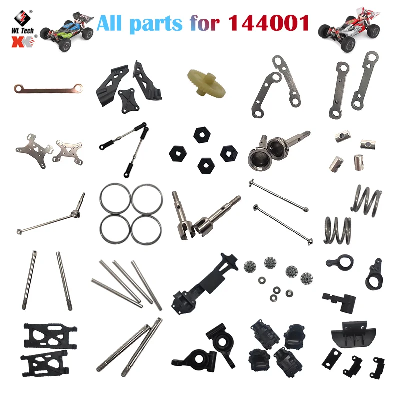 WLtoys 144001 1:14 Drifting RC Car Accessories Motor Bottom Tire ...