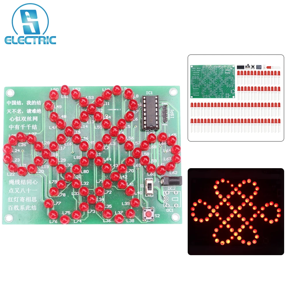 DIY-Chinese-Knotting-Water-Lamp-Soldering-Electronic-Production-Skills ...