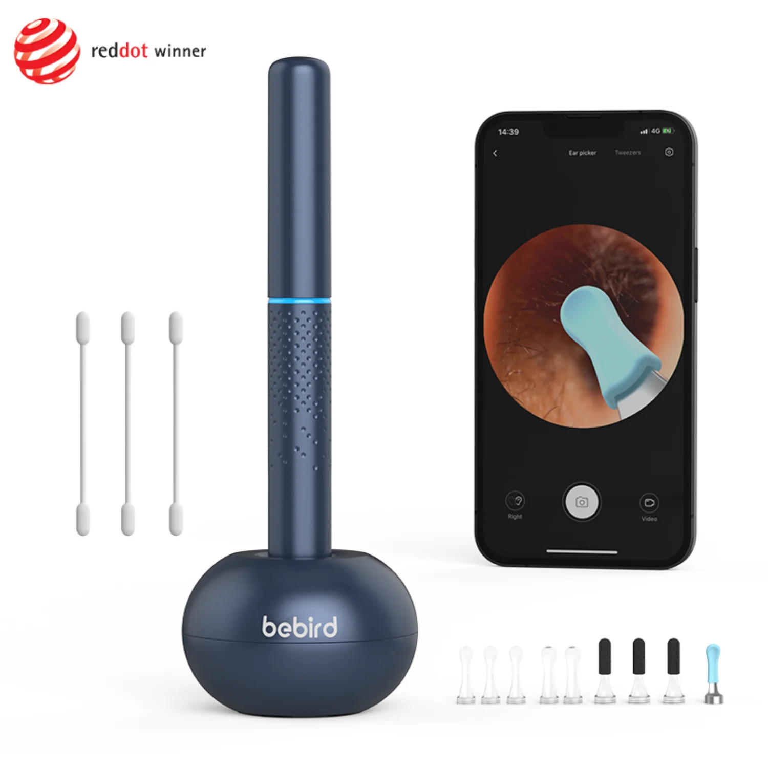 Bebird-M9S-Ear-Cleaner-Wax-Removal-Smart-HD-Visual-Sticker-Clean-Endoscope-Mini-Camera-Otoscope ...