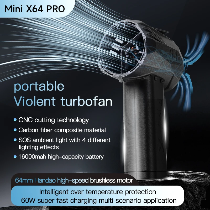 Mini-X64-PRO-Violent-Car-Air-Blower-750W-Handheld-Turbo-Jet-Fan-Brushless-Motor-Instantaneous ...